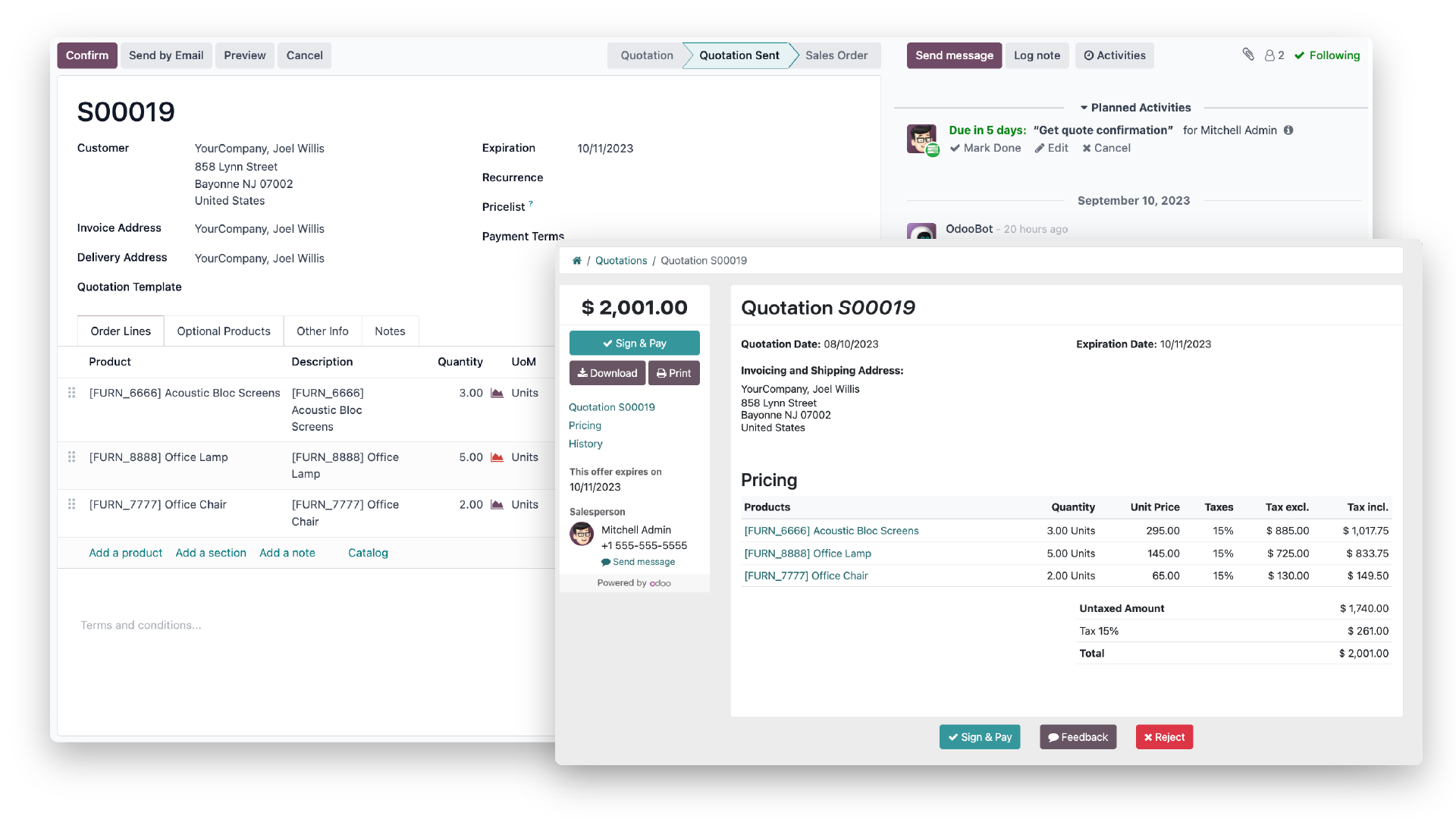 Odoo Sales And Crm By Portcities Complete Sales Solution